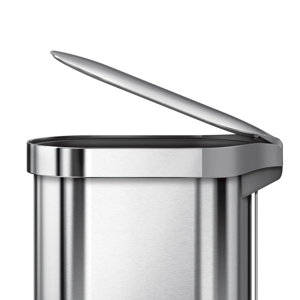 simplehuman 45 Liter / 12 Gallon Slim Hands-Free Kitchen Step Trash Can & Reviews | Joss & Main